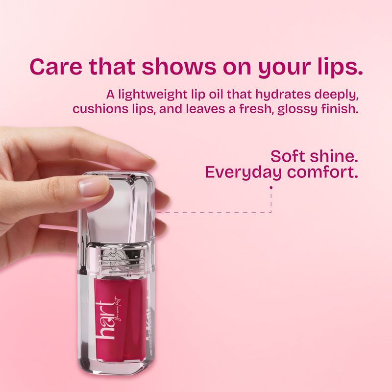 Hydrating Lip Oil for Dry Lips – Pink Berry
